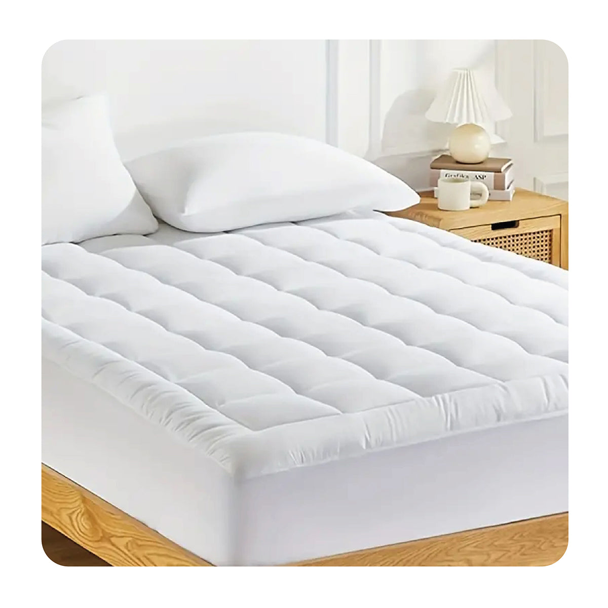 Topper Cubre Colchon SuperKing 90% Pluma Pecho Ganso Homely – ET Brands